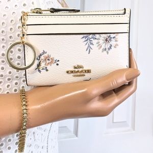 Coach | Accessories | Coach Mini Skinny Wallet Keychain Bag Charm Nwt ...